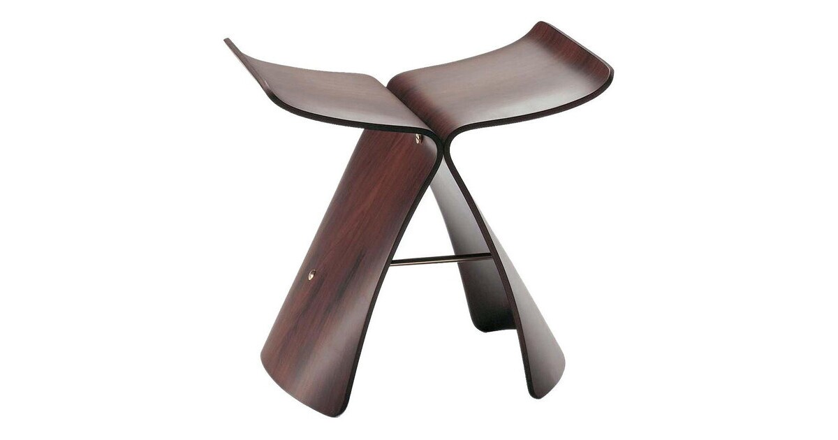 Vitra Butterfly Stool Hocker | AmbienteDirect