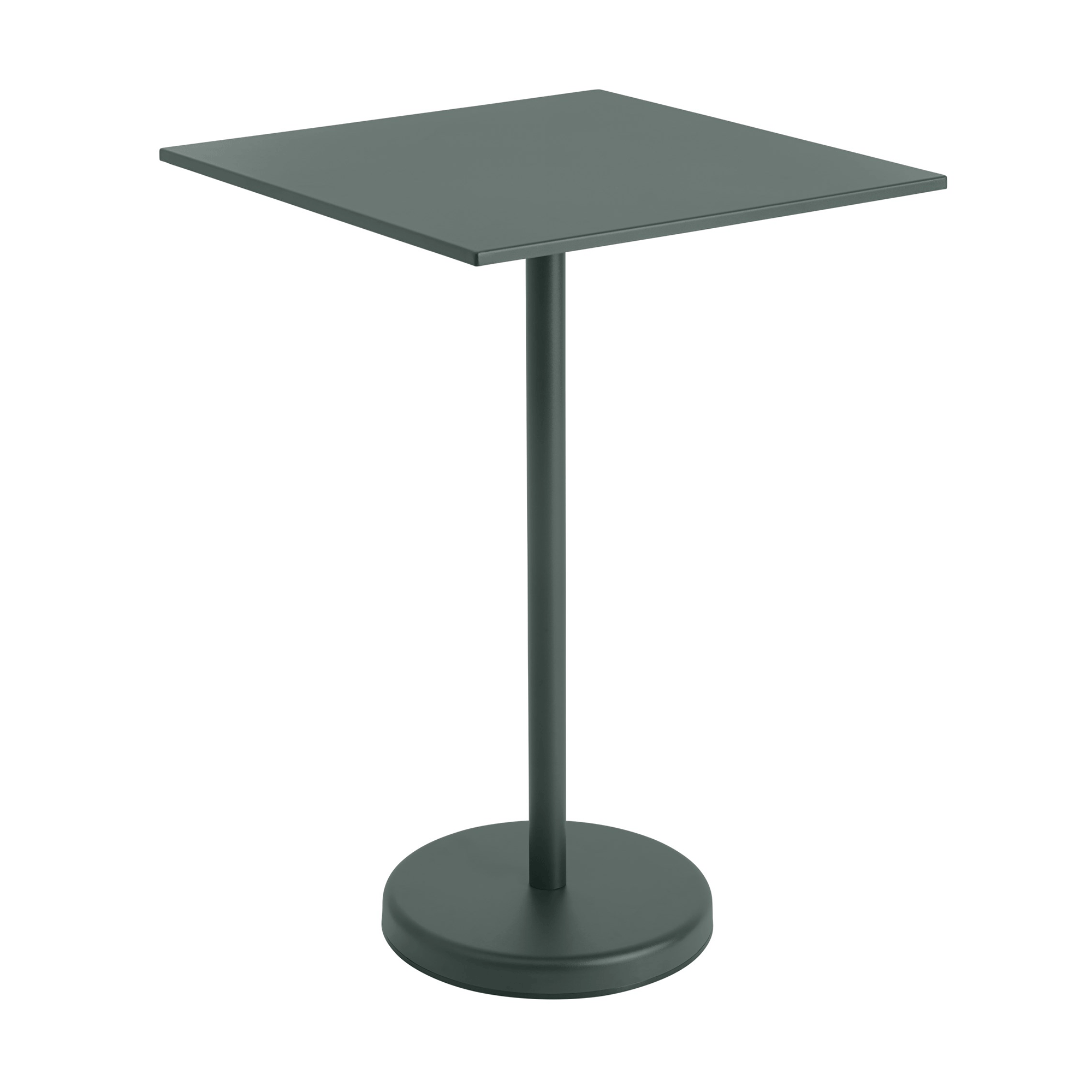 Muuto Table de bistrot Linear Steel 70x105x70cm | AmbienteDirect