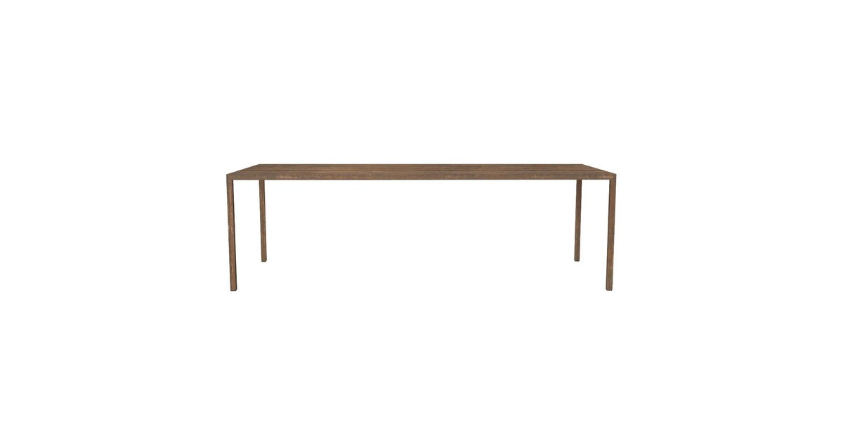 MDF Italia Tense Material Dining Table Wood H 73cm | AmbienteDirect